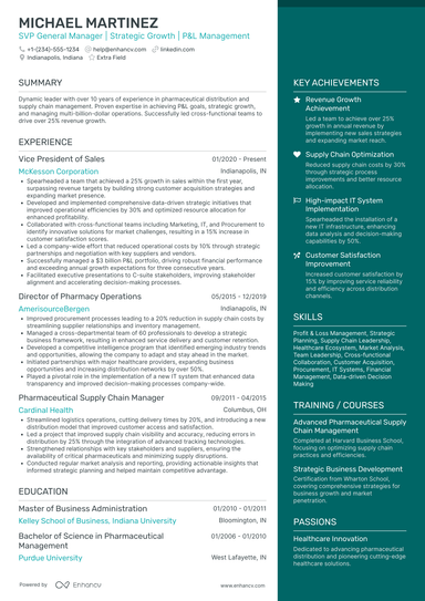 28 General Manager Resume Examples & Guide for 2025