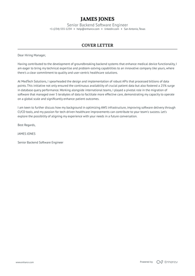 21 Professional Data Engineer Cover Letter Examples and Template for ...
