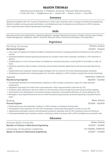 15 Engineering Student Resume Examples & Guide for 2025