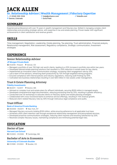 17 Accenture Resume Examples & Guide for 2025