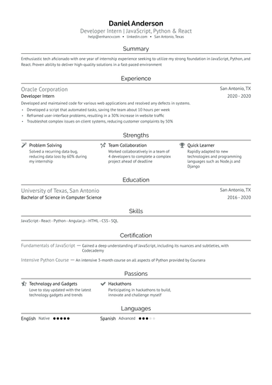 12 Developer Resume Examples That Got Jobs for 2025