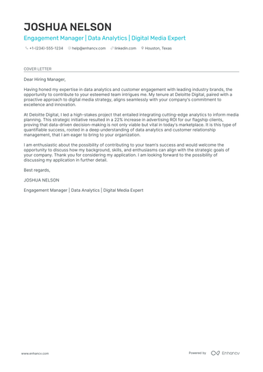 13 Professional Business Development Cover Letter Examples and Template ...