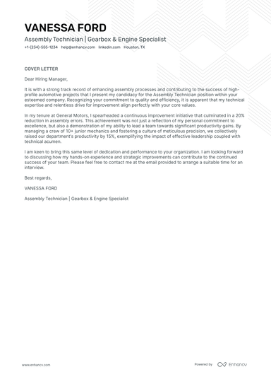 10 Professional Warehouse Worker Cover Letter Examples and Template for ...