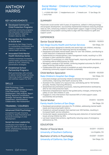 26 Social Worker Resume Examples, Templates & Guide for 2025
