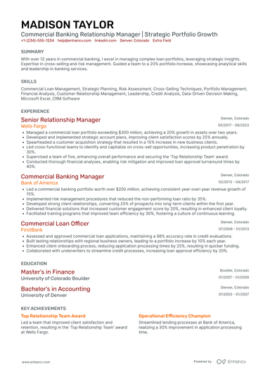 22 Bank Manager Resume Examples That Got Jobs for 2025