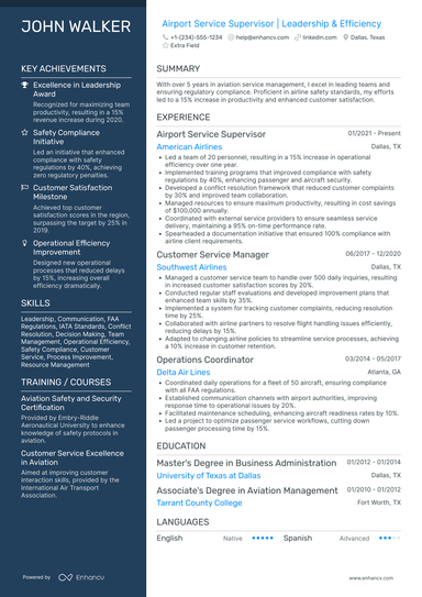 18 Flight Attendant Resume Examples & Guide for 2025