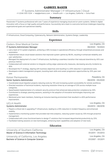 22 IT Resume Examples & Guide for 2025