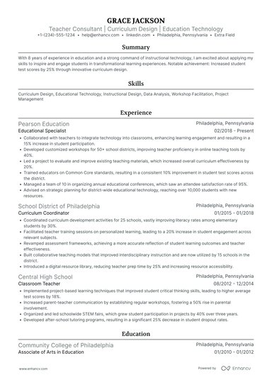 24 New Teacher Resume Examples & Guide for 2025