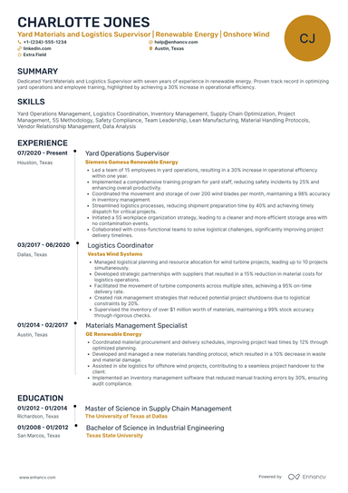 20 Supervisor Resume Examples & Guide for 2025