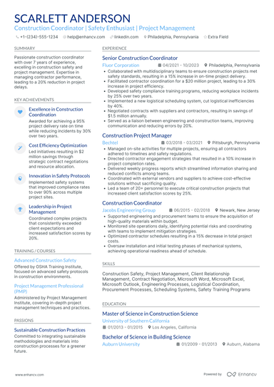 19 Contractor Resume Examples & Guide for 2025