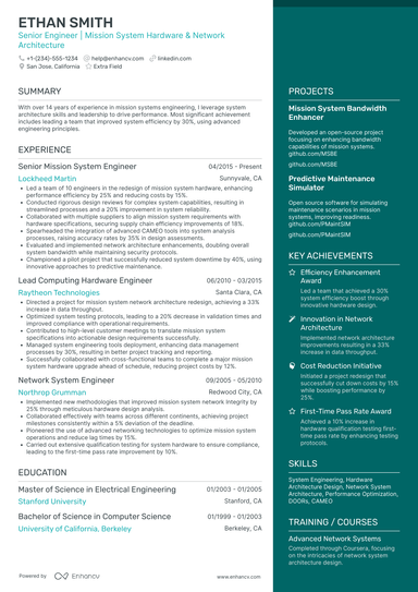 18 Computer Engineer Resume Examples & Guide for 2025