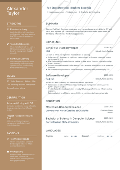 24 Web Developer Resume Examples & Guide for 2024
