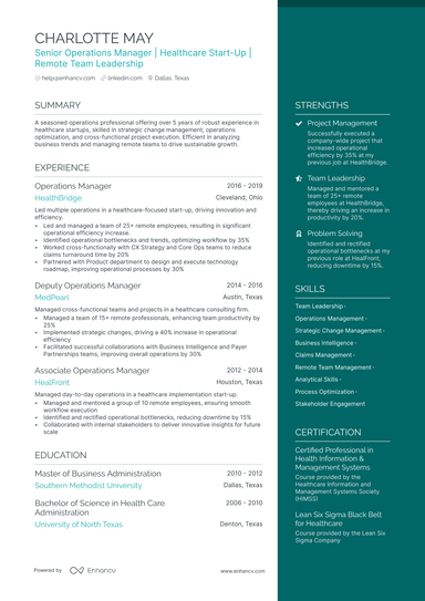22 Operations Manager Resume Examples & Guide for 2025