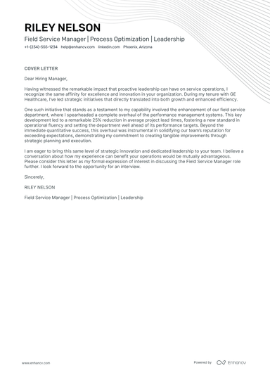 25 Professional Customer Service Cover Letter Examples and Template for ...