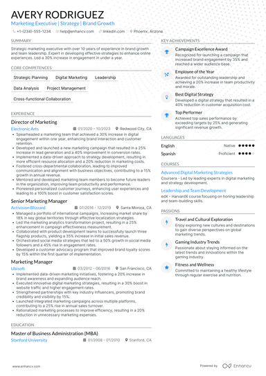 9 Chief Development Officer Resume Examples - 2025