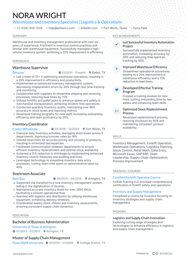25 Stocker Resume Examples That Got Jobs for 2025