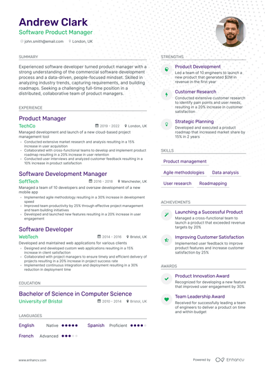 26 Product Manager Resume Examples & Guide for 2024