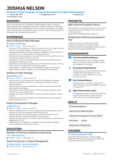 36 Project Manager Resume Examples, Templates & Guide for 2025