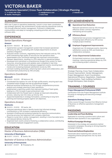13 Chief of Staff Resume Examples & Guide for 2025