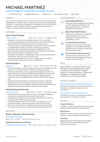 22 Bank Manager Resume Examples That Got Jobs for 2025
