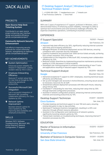 22 IT Resume Examples & Guide for 2025