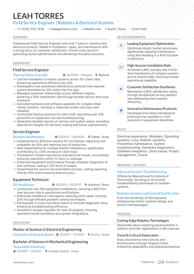 19 Biomedical Engineer Resume Examples & Guide for 2025