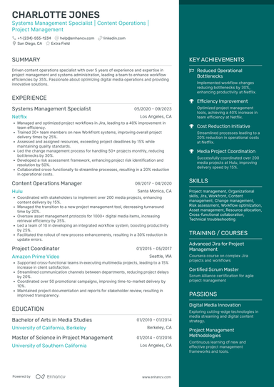 26 Content Manager Resume Examples & Guide for 2025