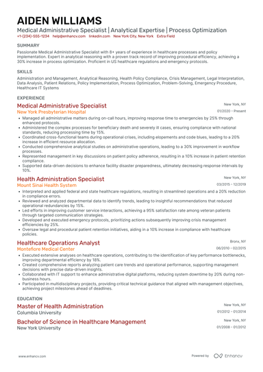 17 Medical Receptionist Resume Examples & Guide for 2025
