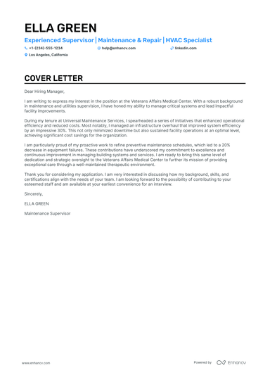 9 Professional Mechanic Cover Letter Examples and Template for 2024 ...