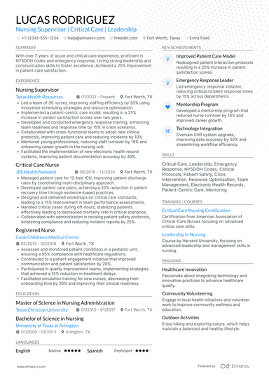 20 Supervisor Resume Examples & Guide for 2025