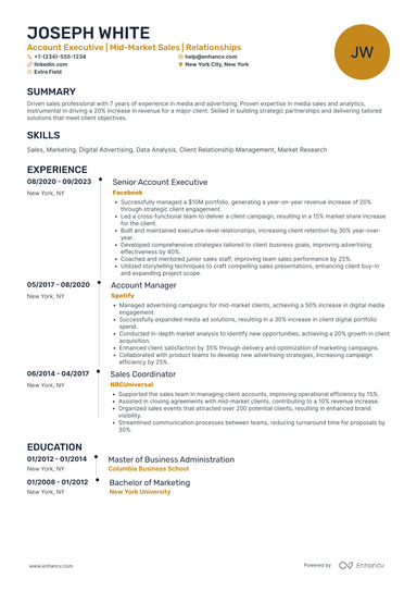 18 Google Resume Examples & Guide for 2025