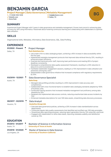 18 Informatica Resume Examples & Guide for 2025