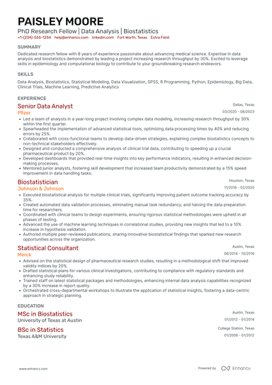 17 PhD Resume Examples & Guide for 2025