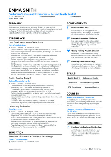 23 Factory Worker Resume Examples That Got Jobs for 2025
