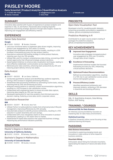 21 Facebook Resume Examples & Guide for 2025