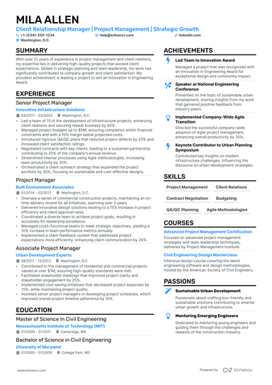 36 Project Manager Resume Examples, Templates & Guide for 2025