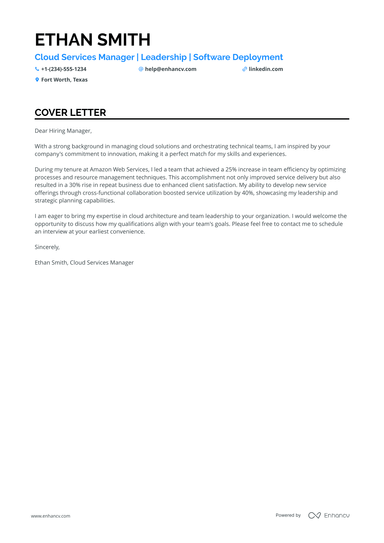 5 Professional Accenture Cover Letter Examples and Template for 2025 ...