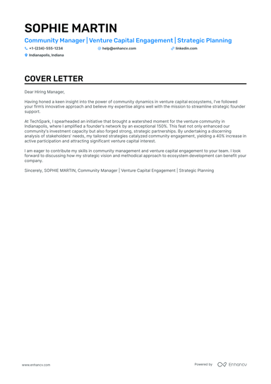 11 Professional Social Media Manager Cover Letter Examples and Template ...