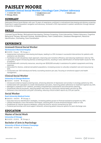 26 Social Worker Resume Examples, Templates & Guide for 2025