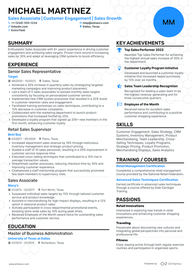 14 Walmart Resume Examples & Guide for 2025