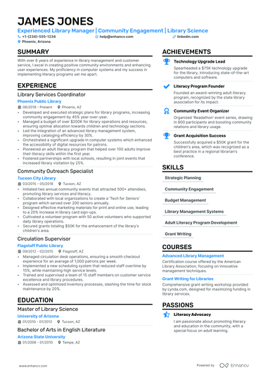 22 Librarian Resume Examples That Got Jobs for 2025