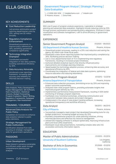 21 Program Analyst Resume Examples & Guide for 2025