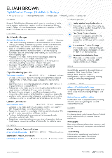 20 Podcaster Resume Examples & Guide for 2025