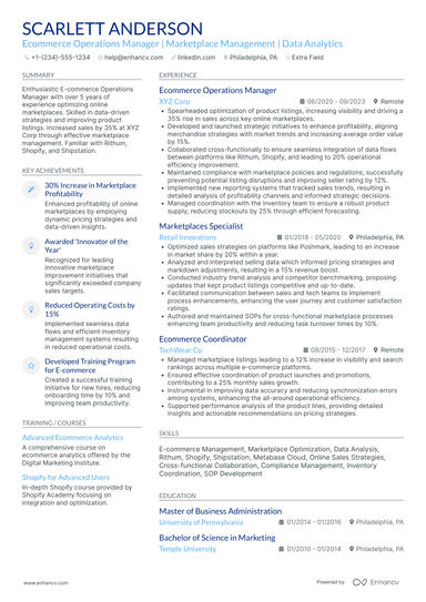 22 MBA Resume Examples & Guide for 2025