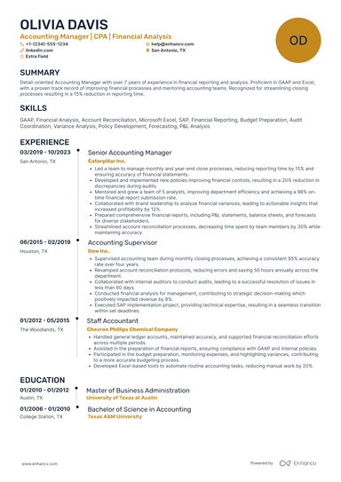 20 Management Resume Examples & Guide for 2025