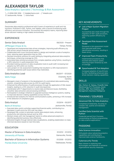 14 Entry-Level Data Analyst Resume Examples & Guide for 2025