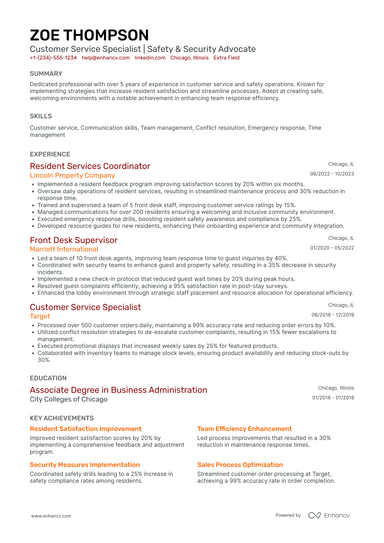 14 Front Desk Receptionist Resume Examples & Guide for 2025