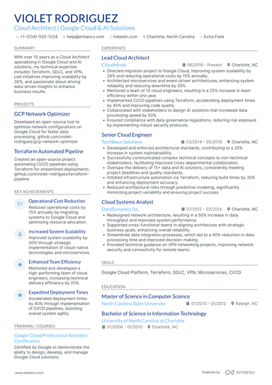 18 Google Resume Examples & Guide for 2025