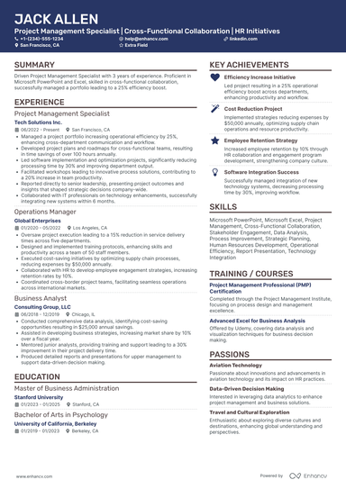 17 Undergraduate Resume Examples & Guide for 2025
