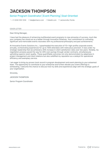 12 Professional Director Cover Letter Examples and Template for 2025 ...